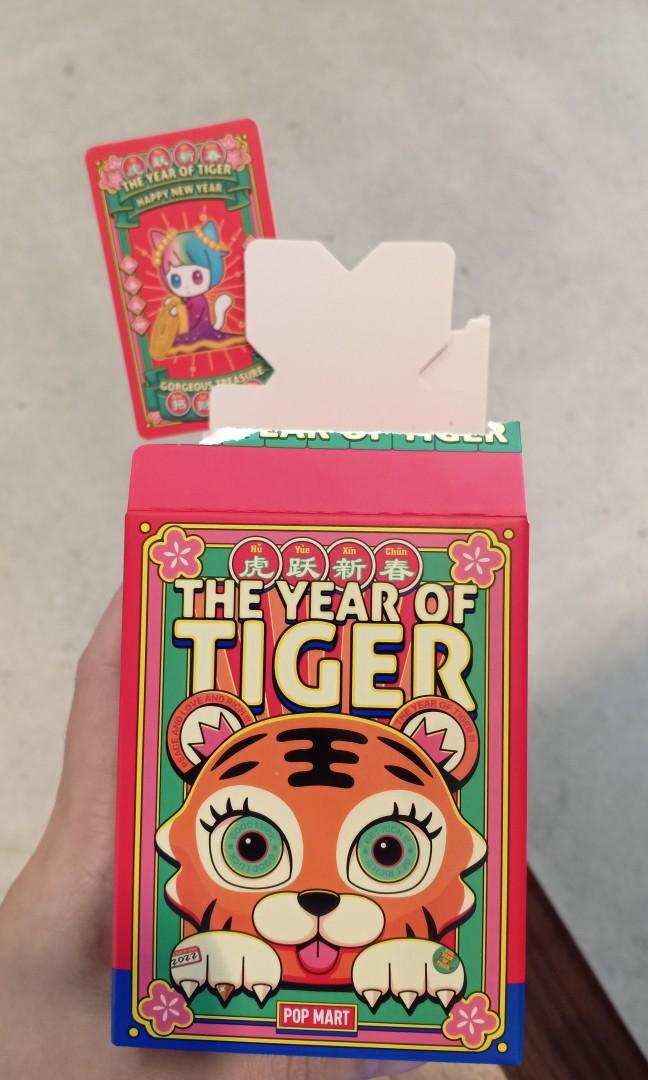Popmart Pop Mart Year of Tiger, Hobbies & Toys, Toys & Games on Carousell