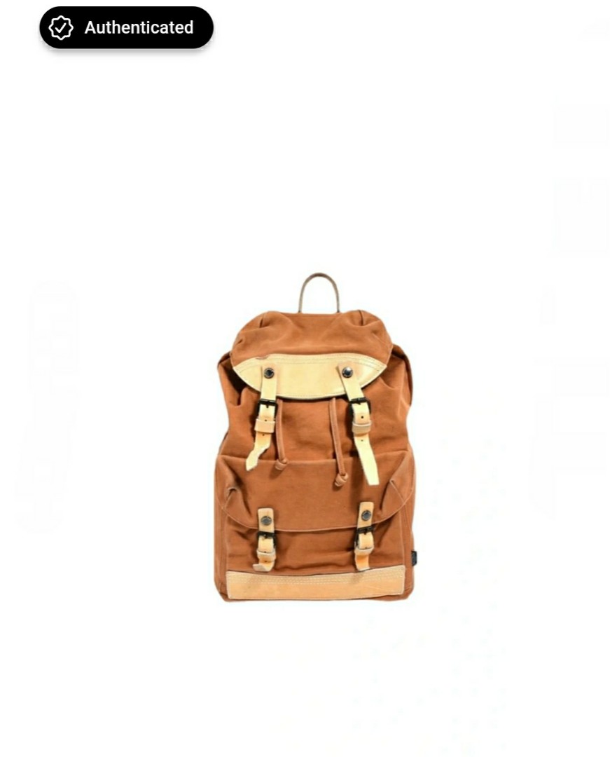 Porter Rigby Leather Canvas Rucksack, Men's Fashion, Bags, Backpacks on ...