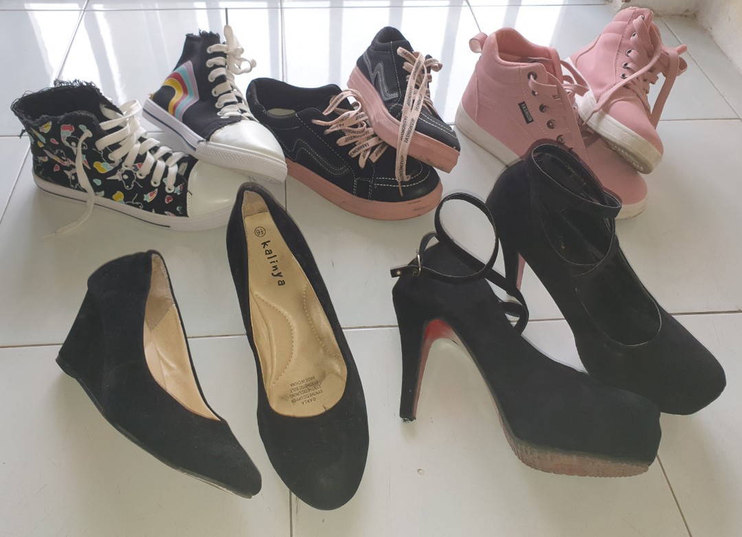 PRELOVED women's shoes (Wedges, Heels, Pumps, Sneakers), Women's ...
