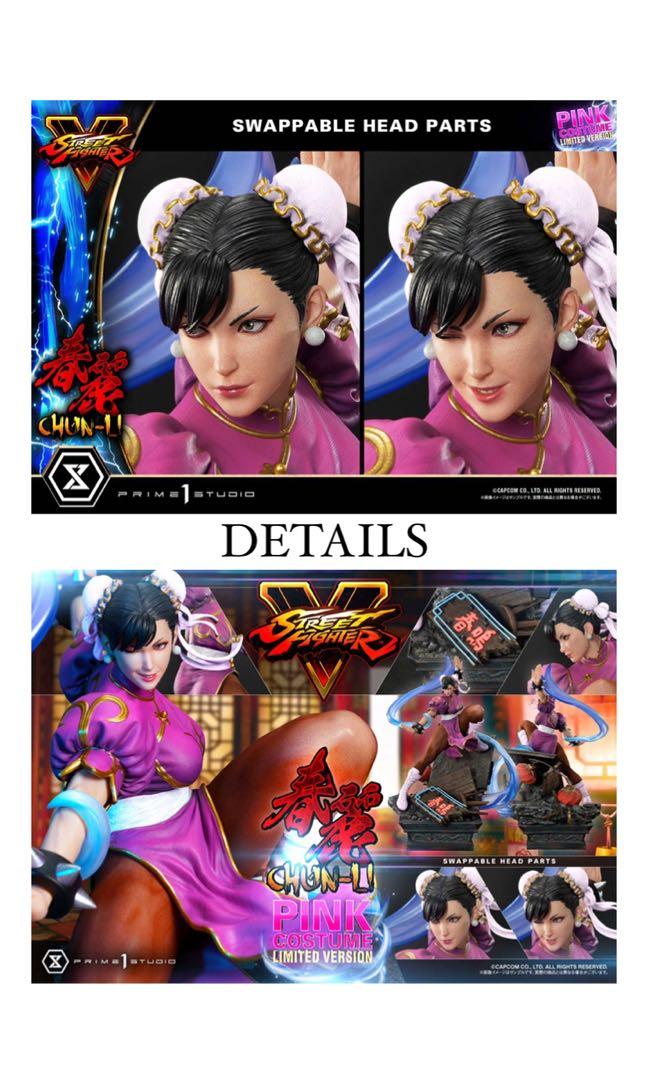 Prime 1 Studio - Street Fighter V : Chun-Li ( Pink Costume) version ...