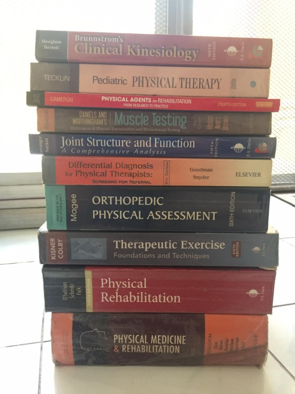 PHYSICAL THERAPY (PT) BOOKS (Check description), Hobbies & Toys, Books ...