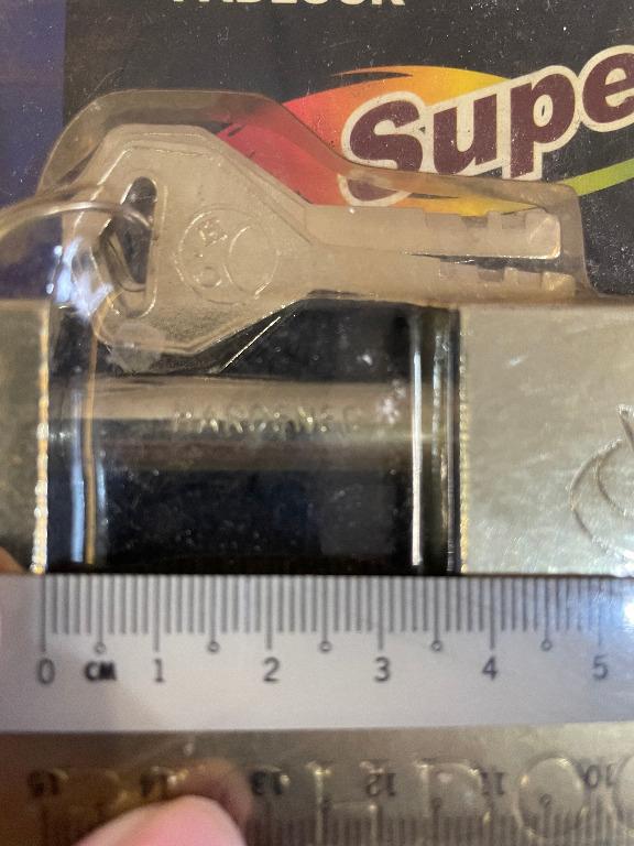 Richdoor Gate Padlock lock door Cylinder bolt latch locking mechanism ...