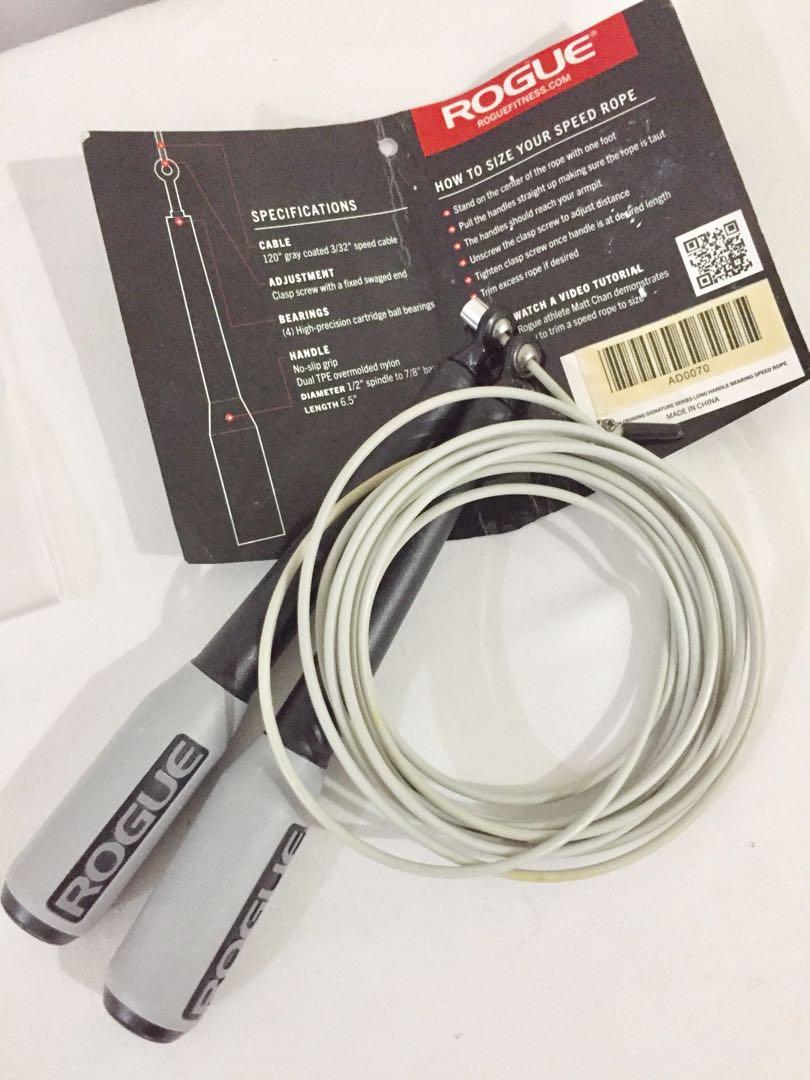 Rogue Fitness SR-1F Speed Rope Rich Froning Edition CrossFit Jump Rope ...