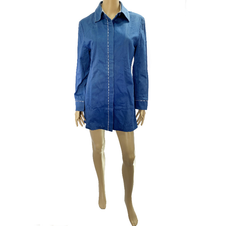 Santa Barbara Polo Racquet Club Blue Coat, Women's Fashion, Coats ...