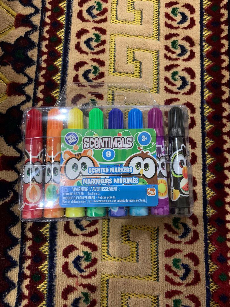 Scentimals-Scented Markers, Hobbies & Toys, Stationary & Craft, Craft ...
