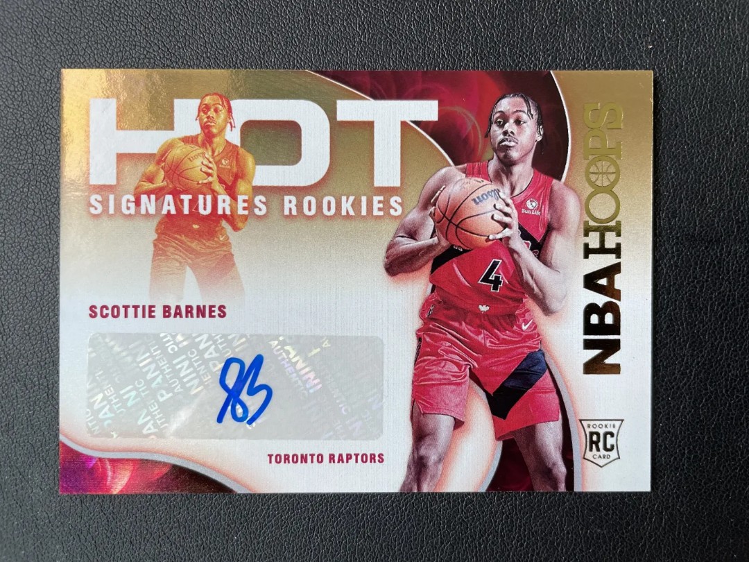 Scottie Barnes Hot Signature Autograph, Hobbies & Toys, Toys & Games on ...