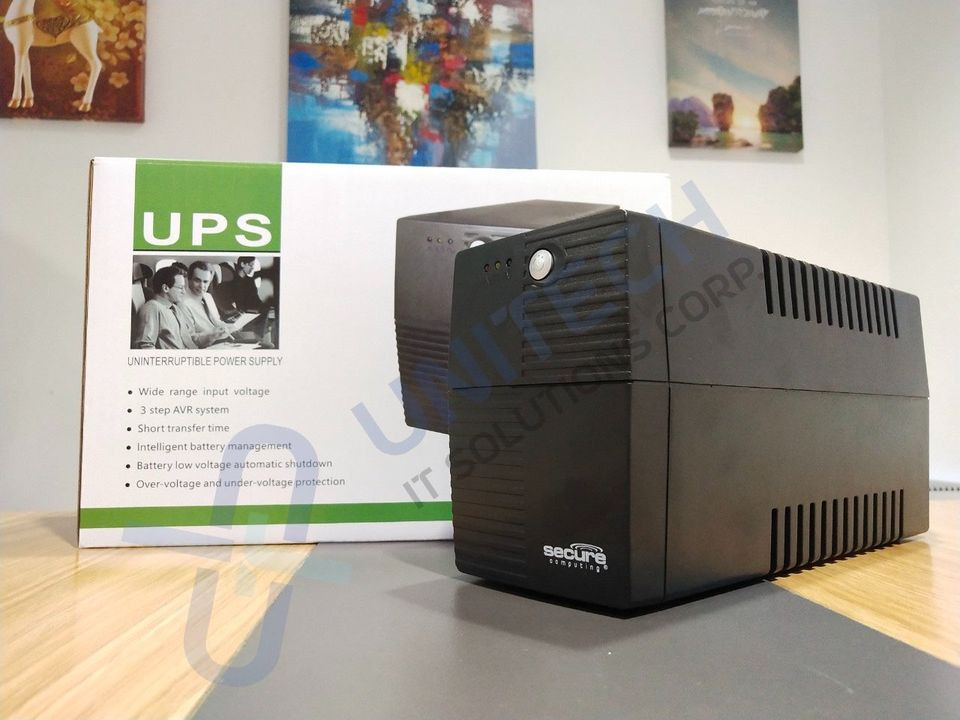 SECURE UPS 650VA/455WATTS, Computers & Tech, Parts & Accessories, Other ...