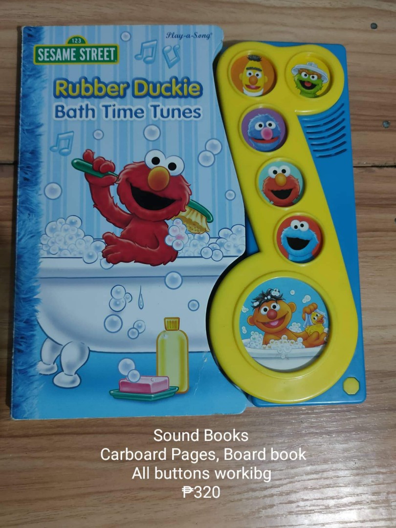 Sesame Street bath Time Tunes, Hobbies & Toys, Books & Magazines ...