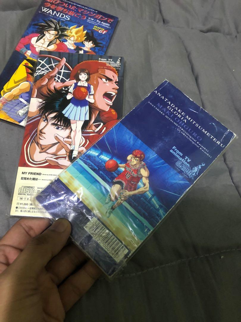 Slam dunk and dbz gt official mini disc ost set, Hobbies & Toys ...