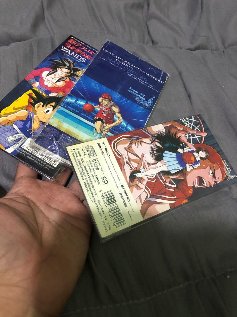 Slam dunk and dbz gt official mini disc ost set, Hobbies & Toys ...