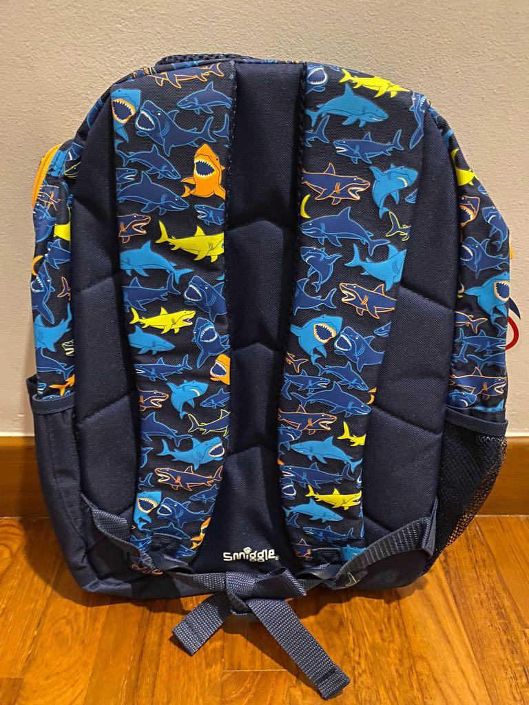 Smiggle School Bag - Shark, Babies & Kids, Babies & Kids Fashion on ...