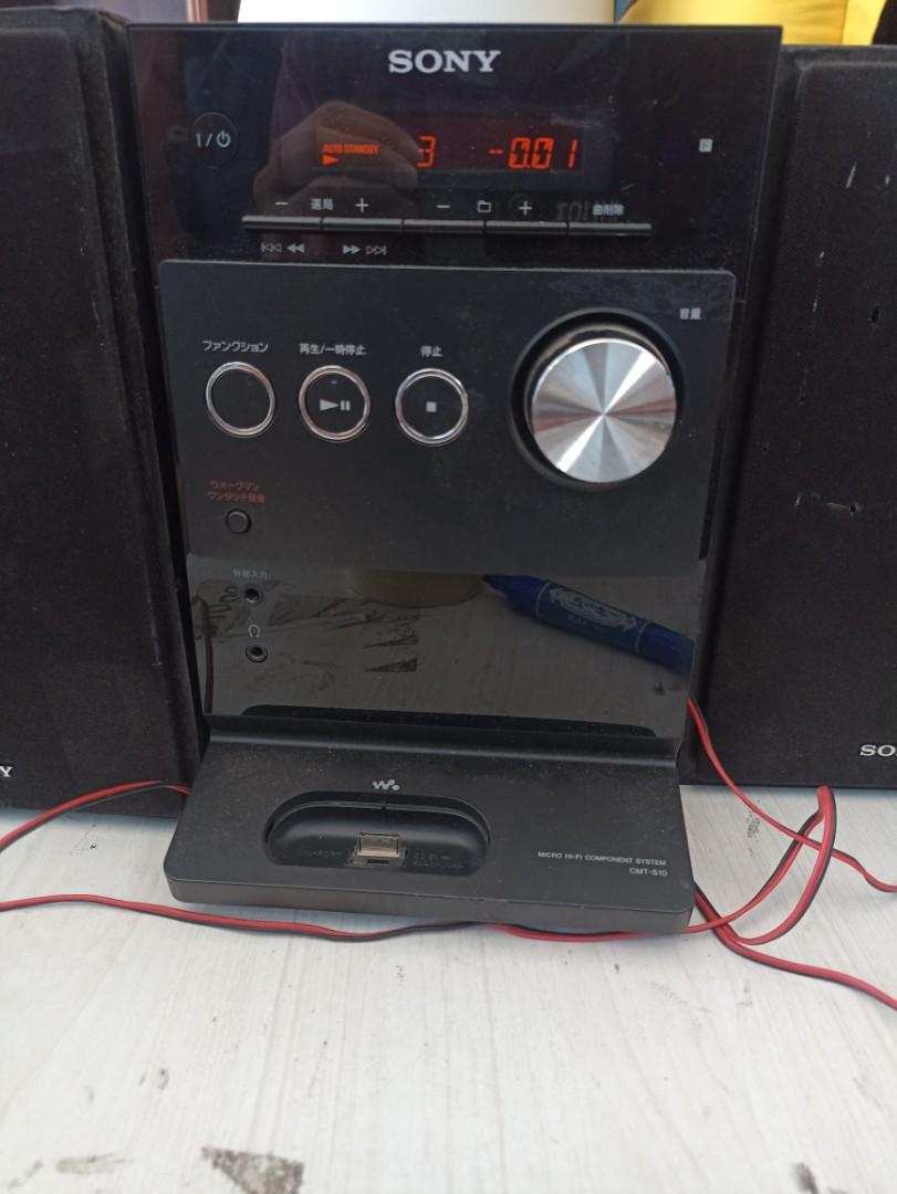 Sony mini component japan surplus cmt-s10, Audio, Soundbars, Speakers ...