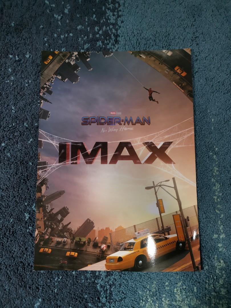 Spider-Man: No Way Home IMAX Movie Poster, Hobbies & Toys, Books ...