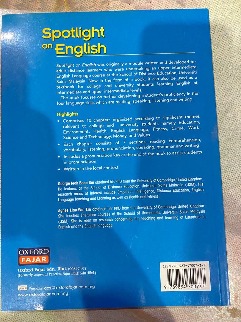 Spotlight on English Book, Hobbies & Toys, Books & Magazines, Textbooks ...