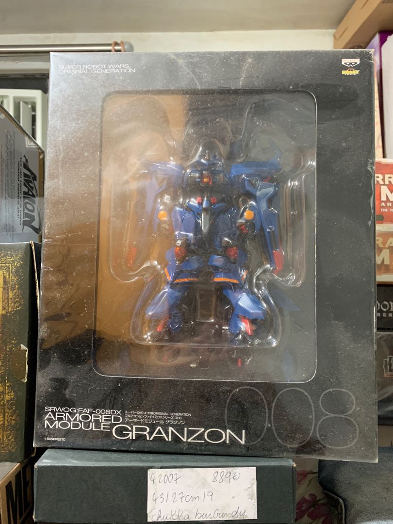 SRW super robot wars ARMORED MODULE GRANZON 古蘭修, 興趣及遊戲, 玩具 & 遊戲類 ...