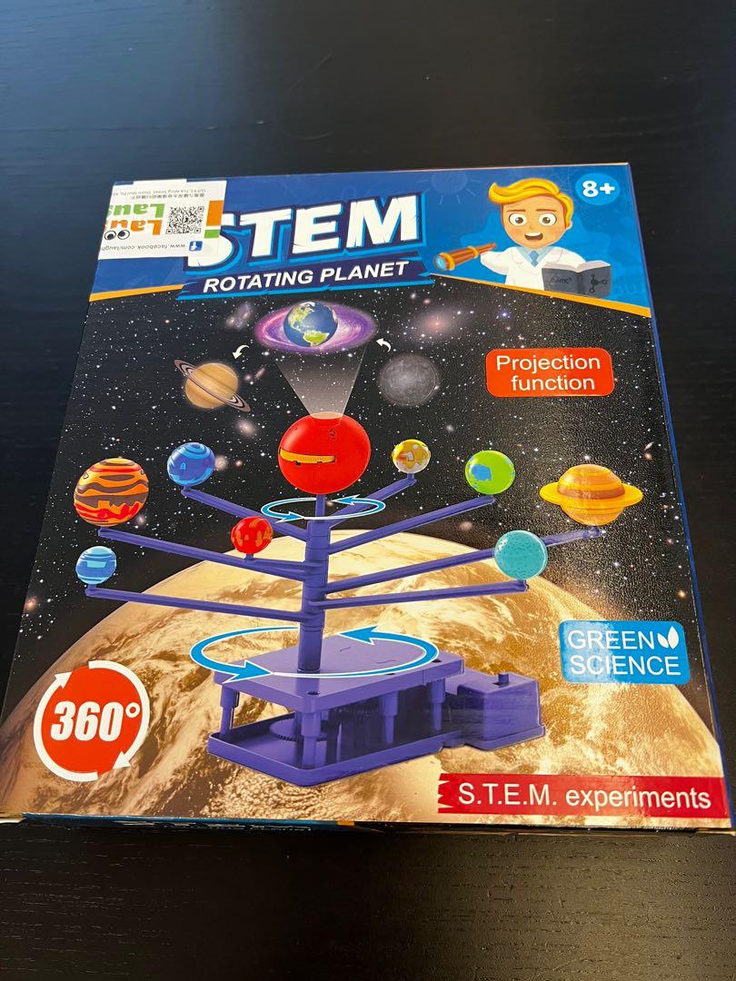 Stem rotating planet, 興趣及遊戲, 玩具 & 遊戲類 - Carousell