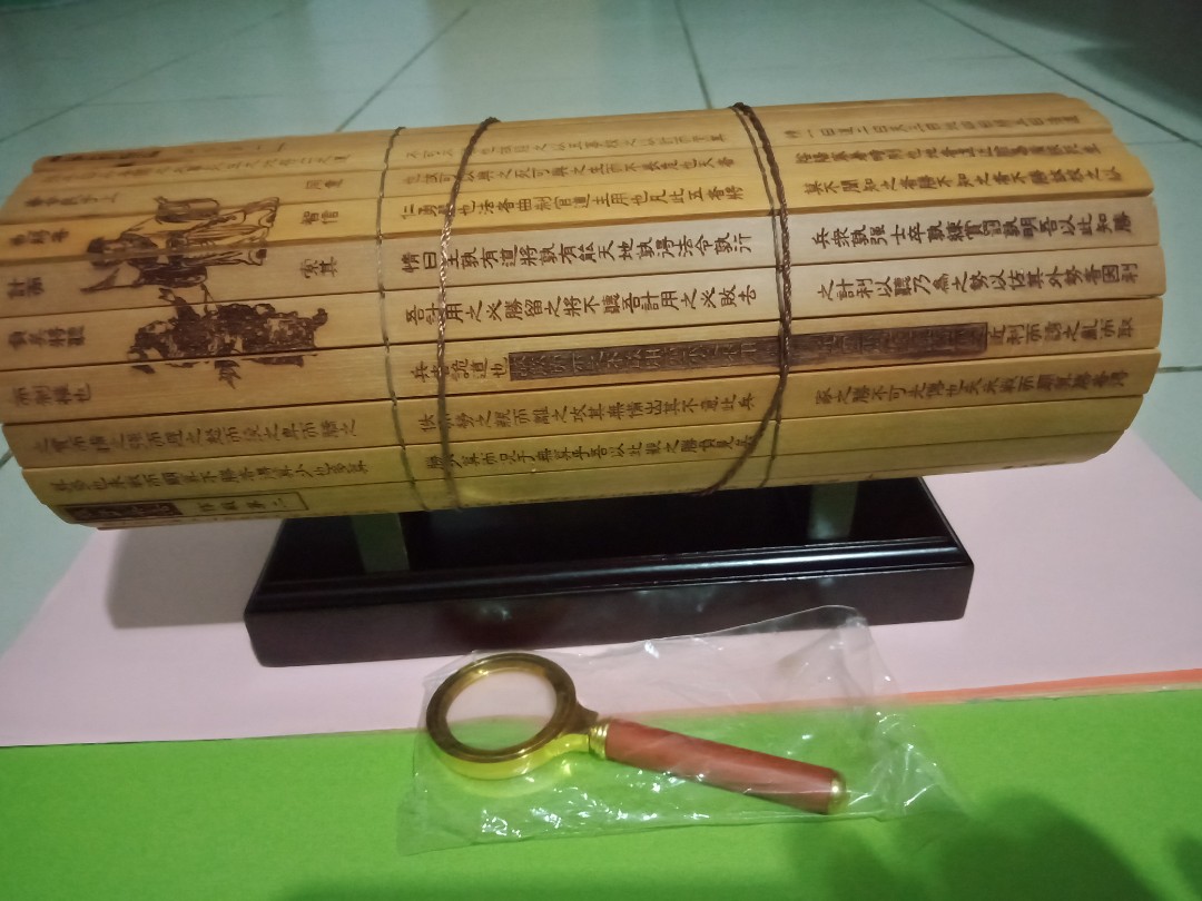 Sun Zi Bing Fa Scroll, Hobbies & Toys, Memorabilia & Collectibles ...