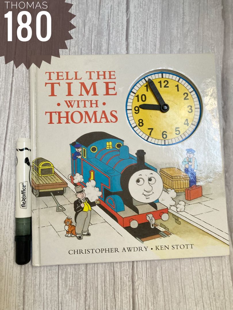 Telling time with thomas, Hobbies & Toys, Books & Magazines, Children's ...