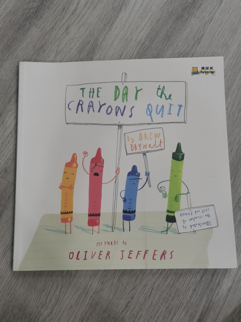 The Day The Crayons Quit by Drew Daywalt, Hobbies & Toys, Books ...