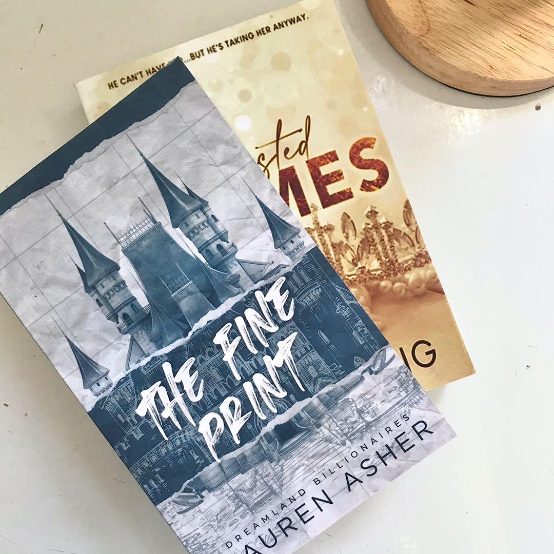 The Fine Print by Lauren Asher and Twisted Games by Ana Huang, Hobbies ...