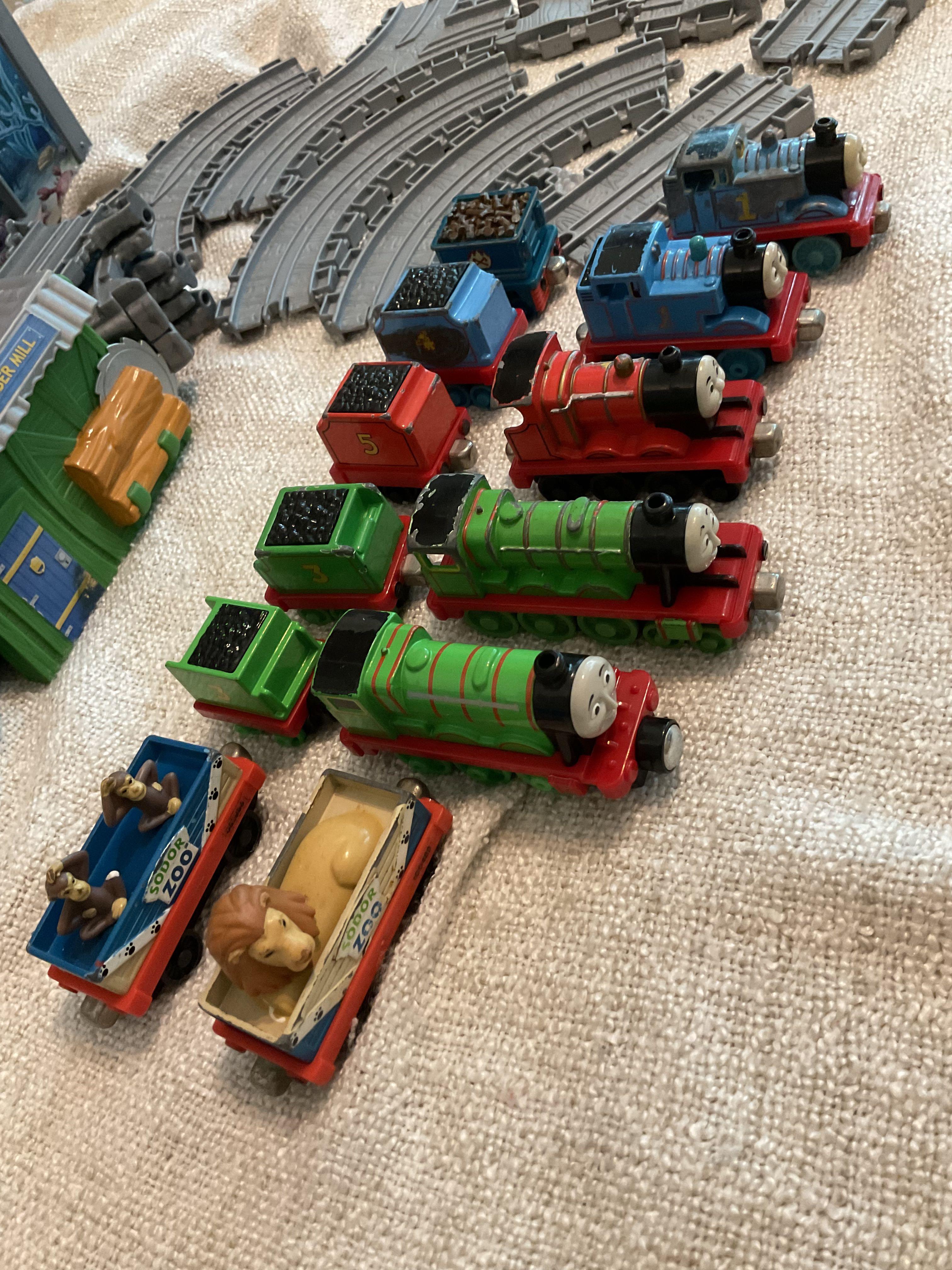 Thomas the train die cast and rail set, Hobbies & Toys, Toys & Games on ...