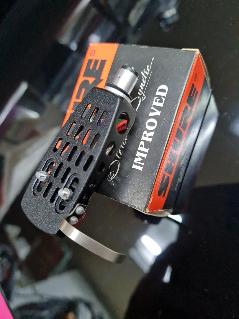 Thorens TD 150 , TD 160 cartridge headshell with Shure stylus, Audio ...