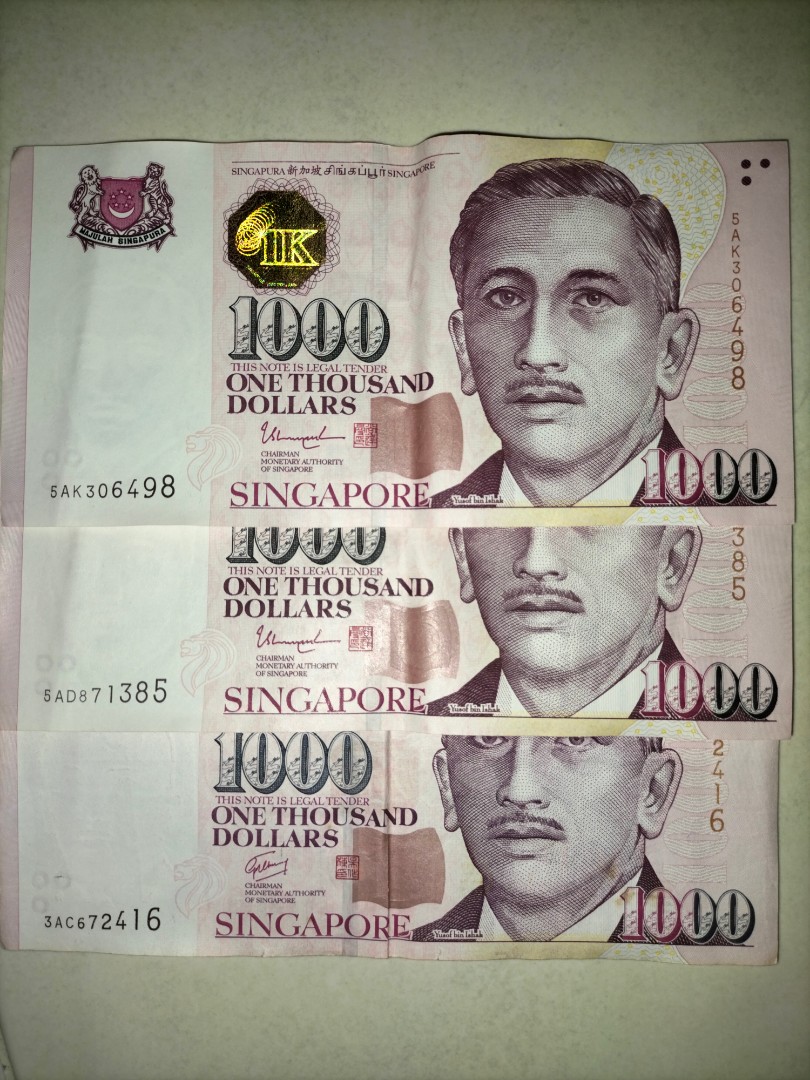 Thousand Note, Hobbies & Toys, Memorabilia & Collectibles, Currency on ...
