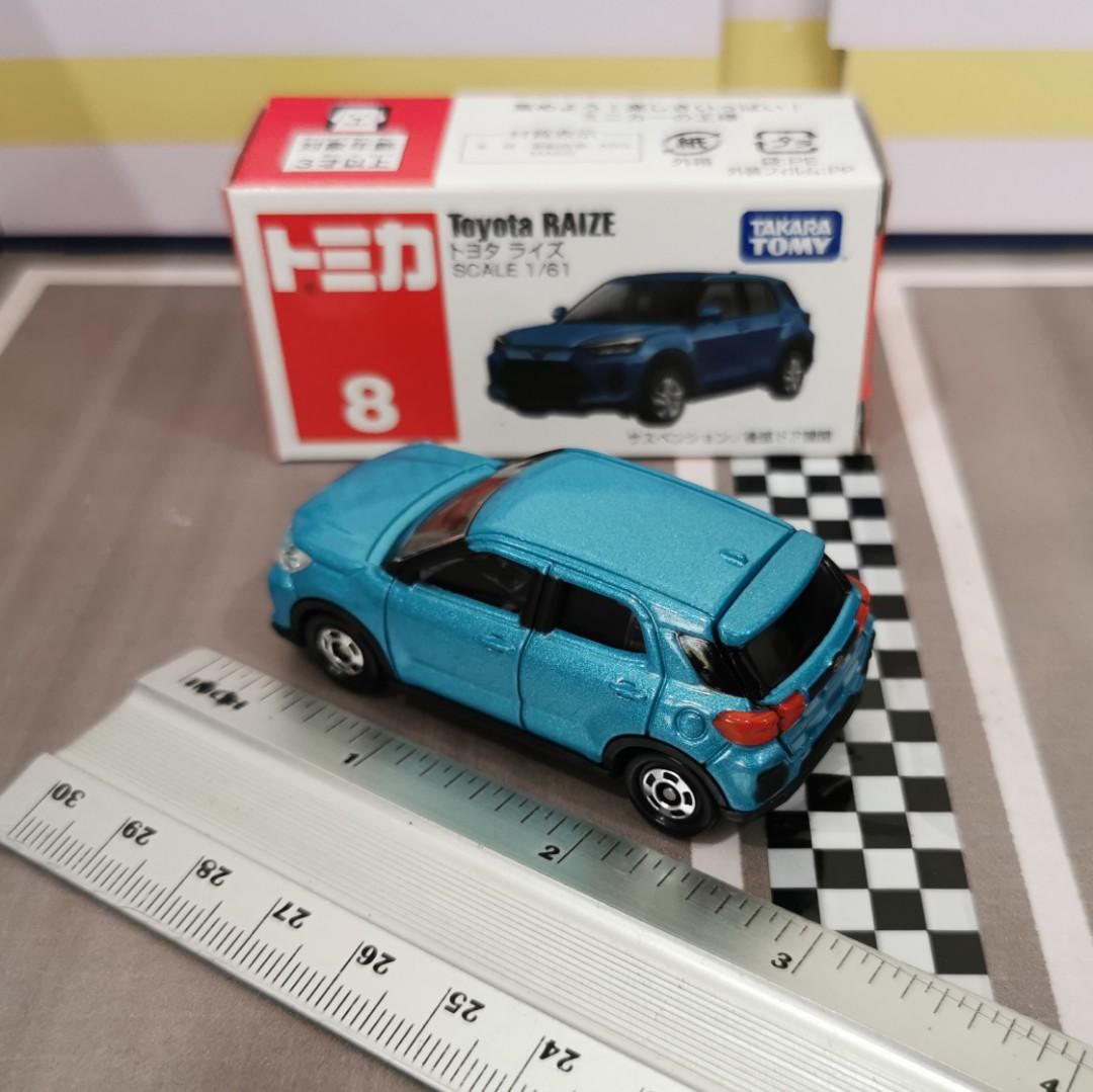 Tomica Toyota Raize Diecast Scale Model Toy Car, Hobbies & Toys, Toys ...