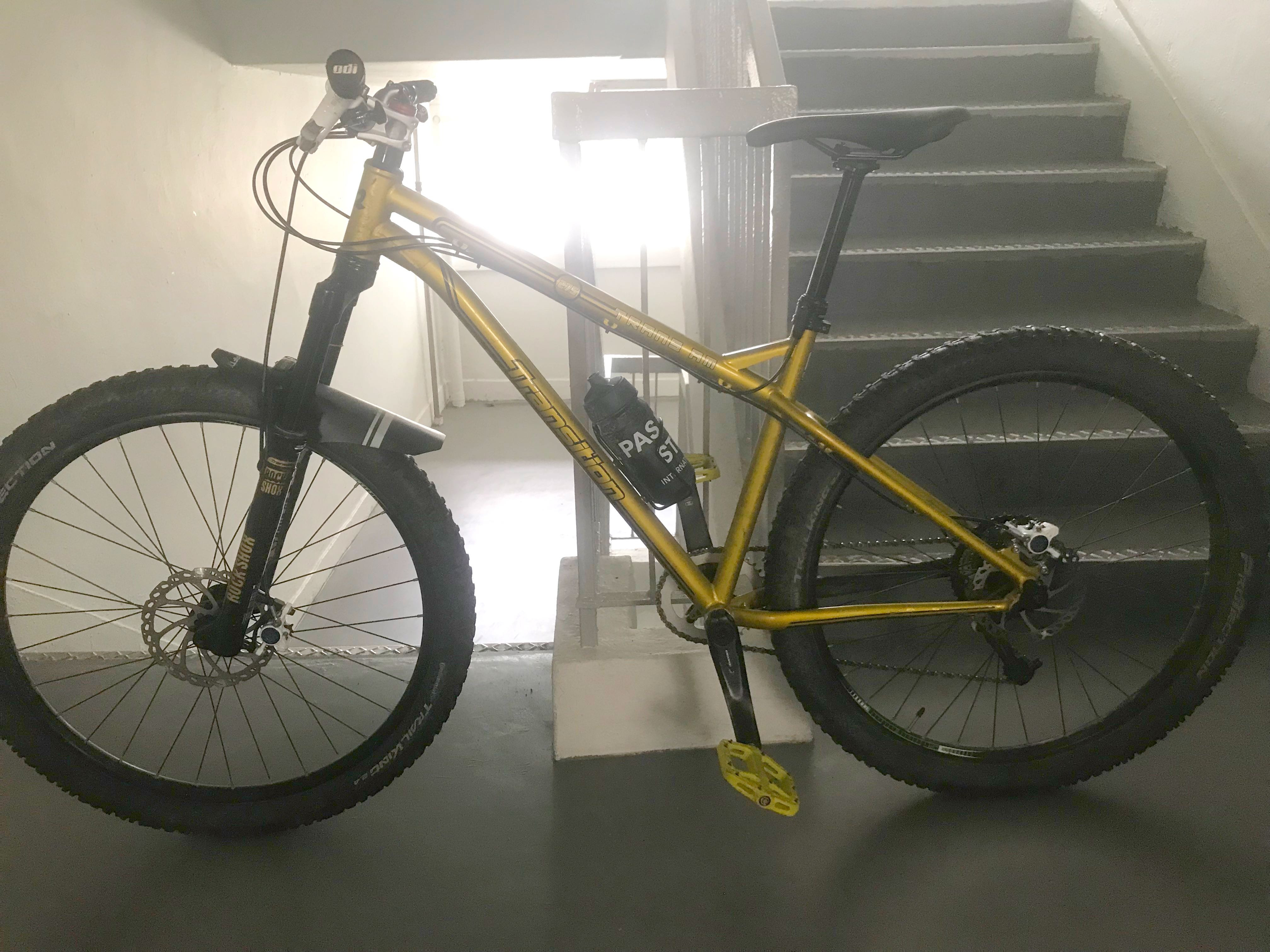 Transition trans am steel hardtail 27.5 mtb, Sports Equipment, Bicycles ...