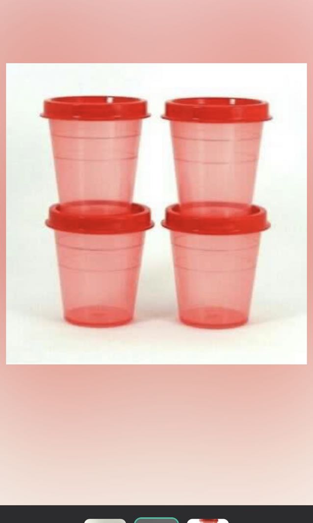 Tupperware midget (4), Furniture & Home Living, Kitchenware & Tableware ...