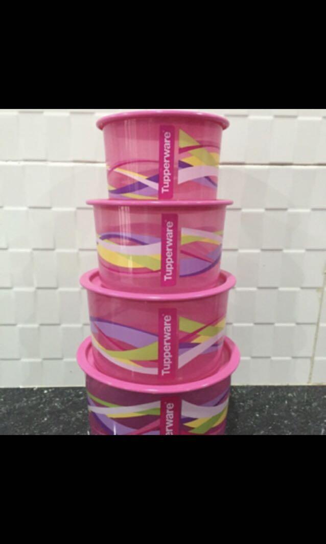 Tupperware OT topper set (4), Furniture & Home Living, Kitchenware ...
