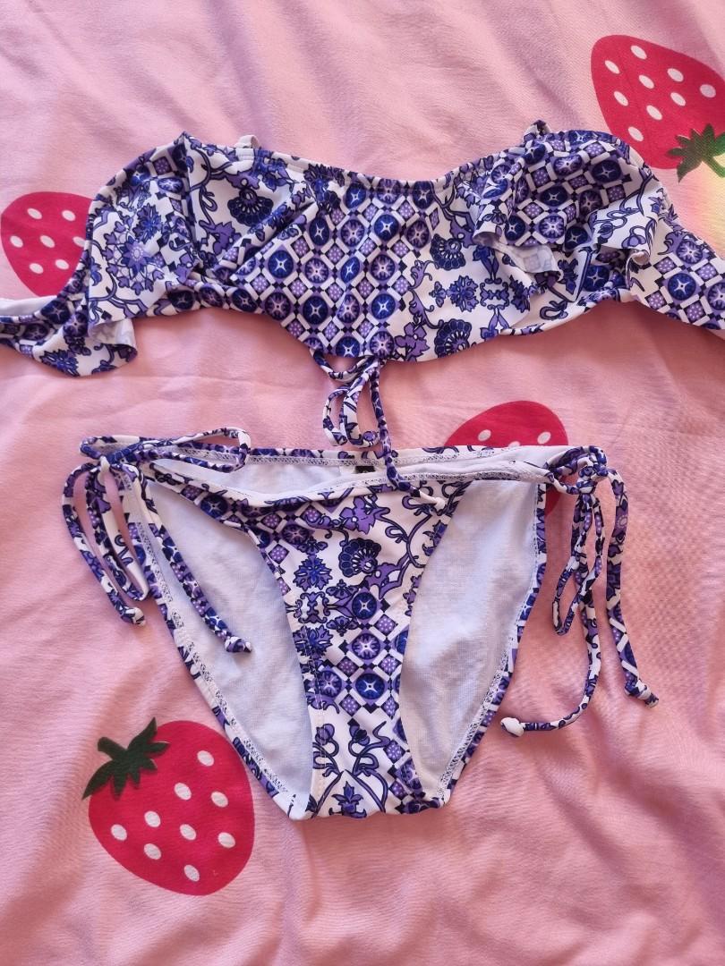 Two-Piece String Swimsuit, Women's Fashion, Swimwear, Bikinis ...