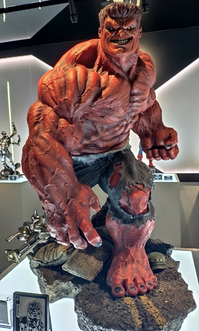 XM Studio Red Hulk, Hobbies & Toys, Toys & Games on Carousell