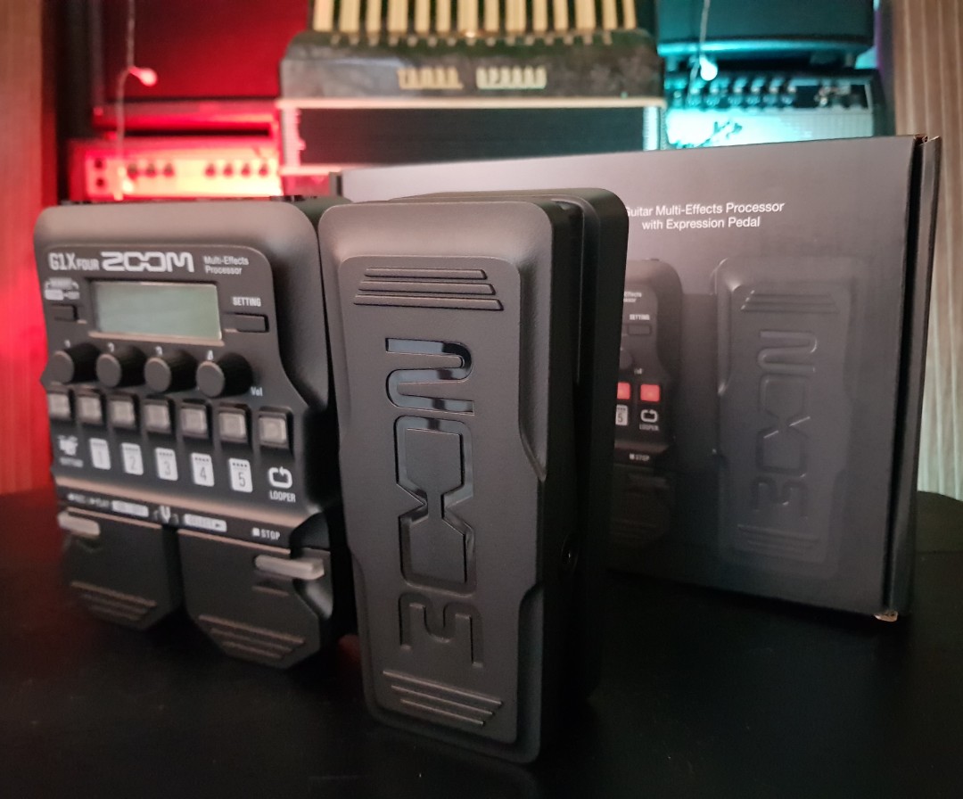 Zoom G1XFour Guitar Multi-Effects (New), Hobbies & Toys, Music & Media ...