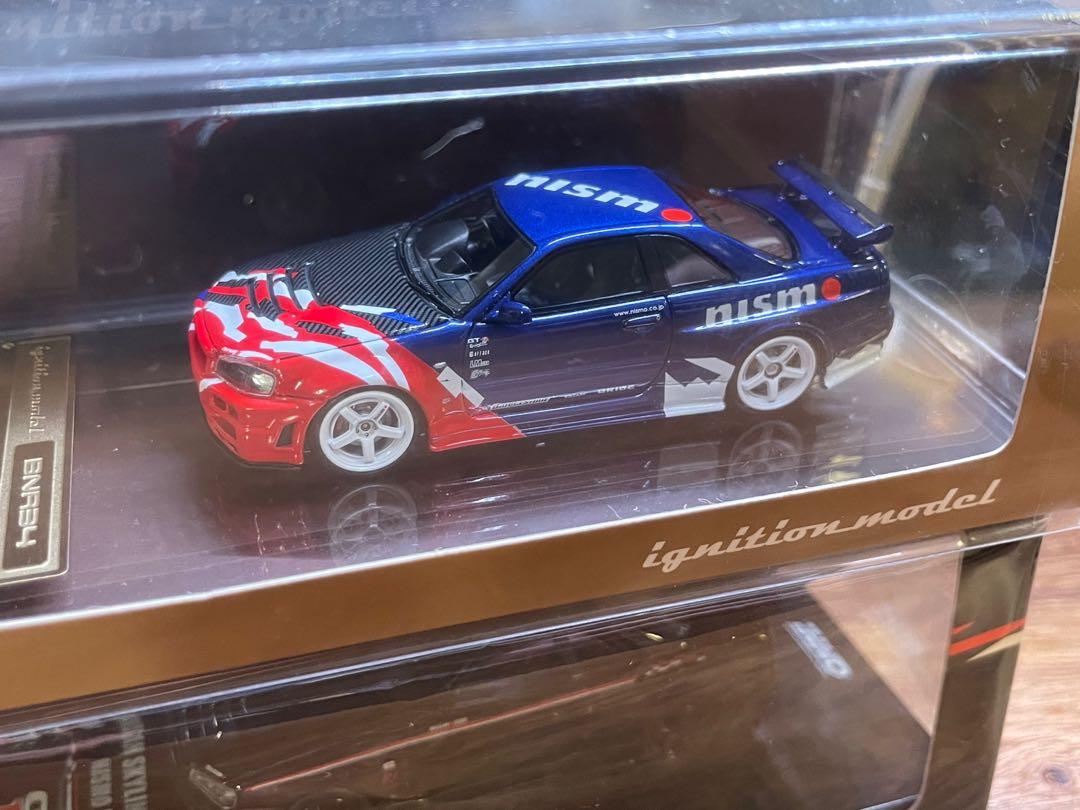 1/64 Ignition model r34 nismo (resin) 1:64, 興趣及遊戲, 玩具 & 遊戲類 - Carousell