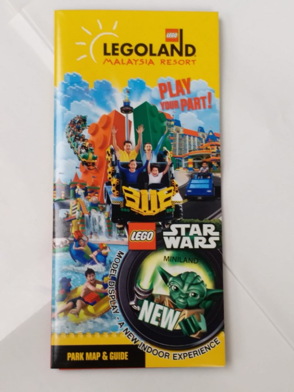 2014 Legoland Malaysia Map & Guide 馬來西亞 樂高樂園地圖指南, 興趣及遊戲, 收藏品及紀念品, 古董收藏 ...