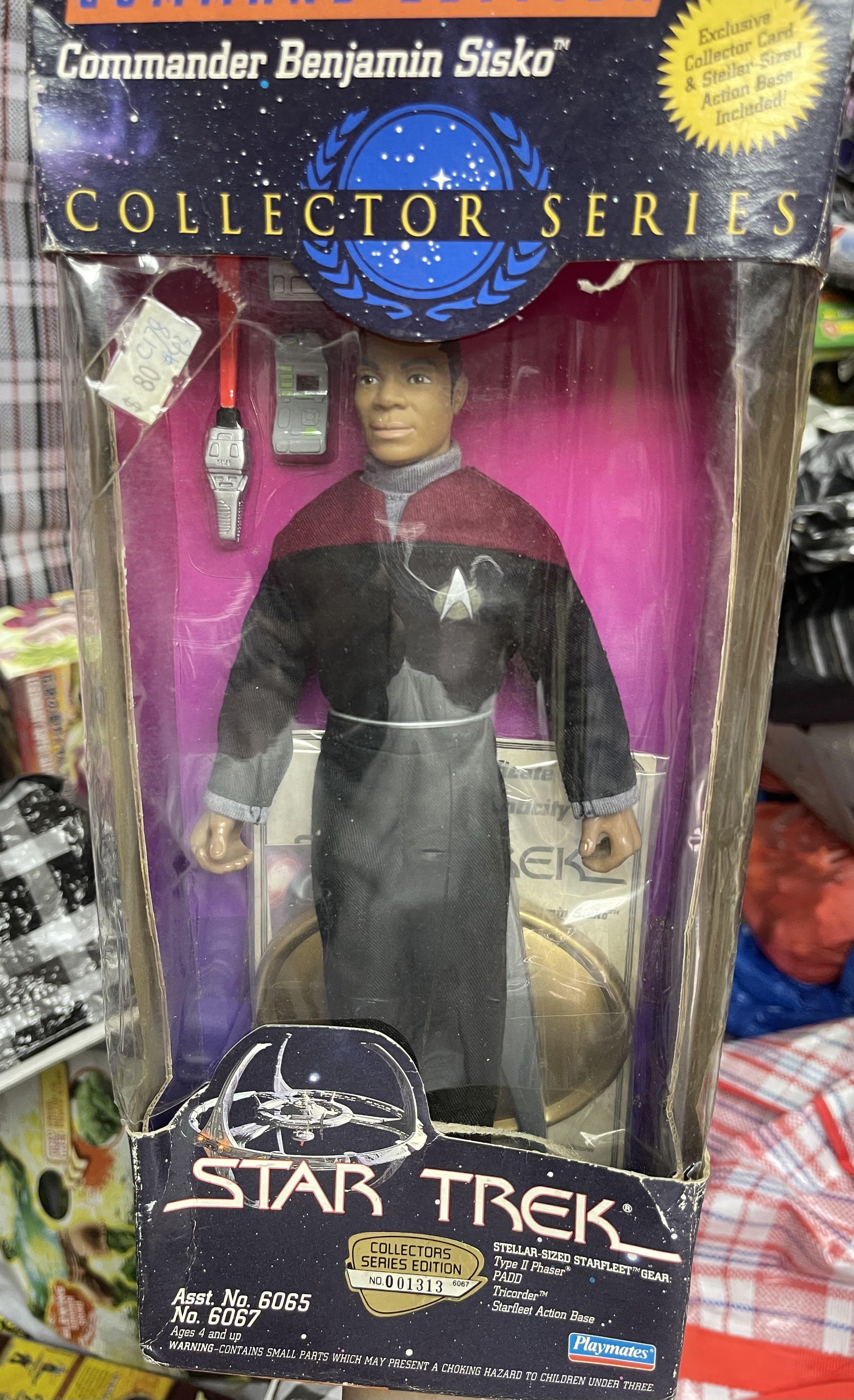清屋平讓 全新未開封 Playmates Star Trek 星空奇遇記 Commander Benjamin Sisko 12吋 ...