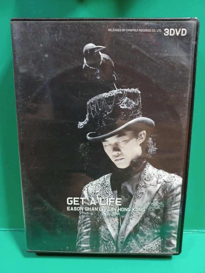 陳奕迅 GET A LIFE演唱會3dvd, 興趣及遊戲, 音樂、樂器 & 配件, 音樂與媒體 - CD 及 DVD - Carousell