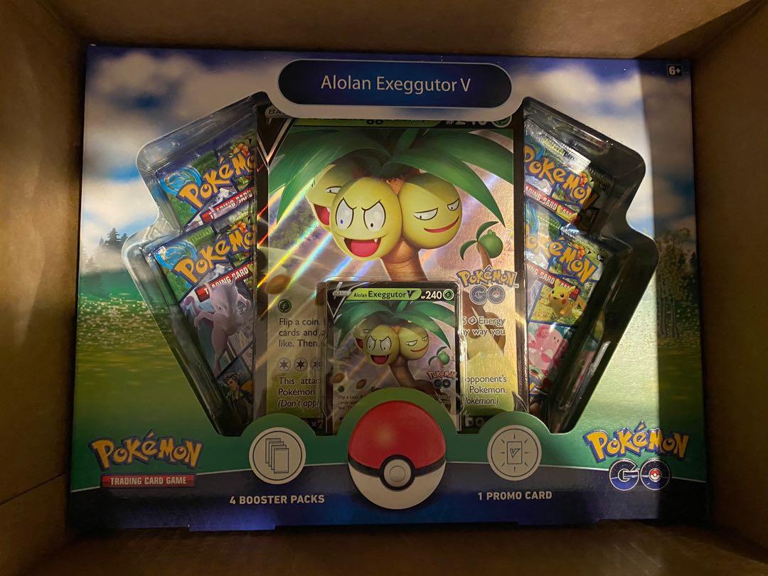 [ LAST PIECE ] Pokemon Go Alolan Exeggutor V Box, Hobbies & Toys, Toys ...