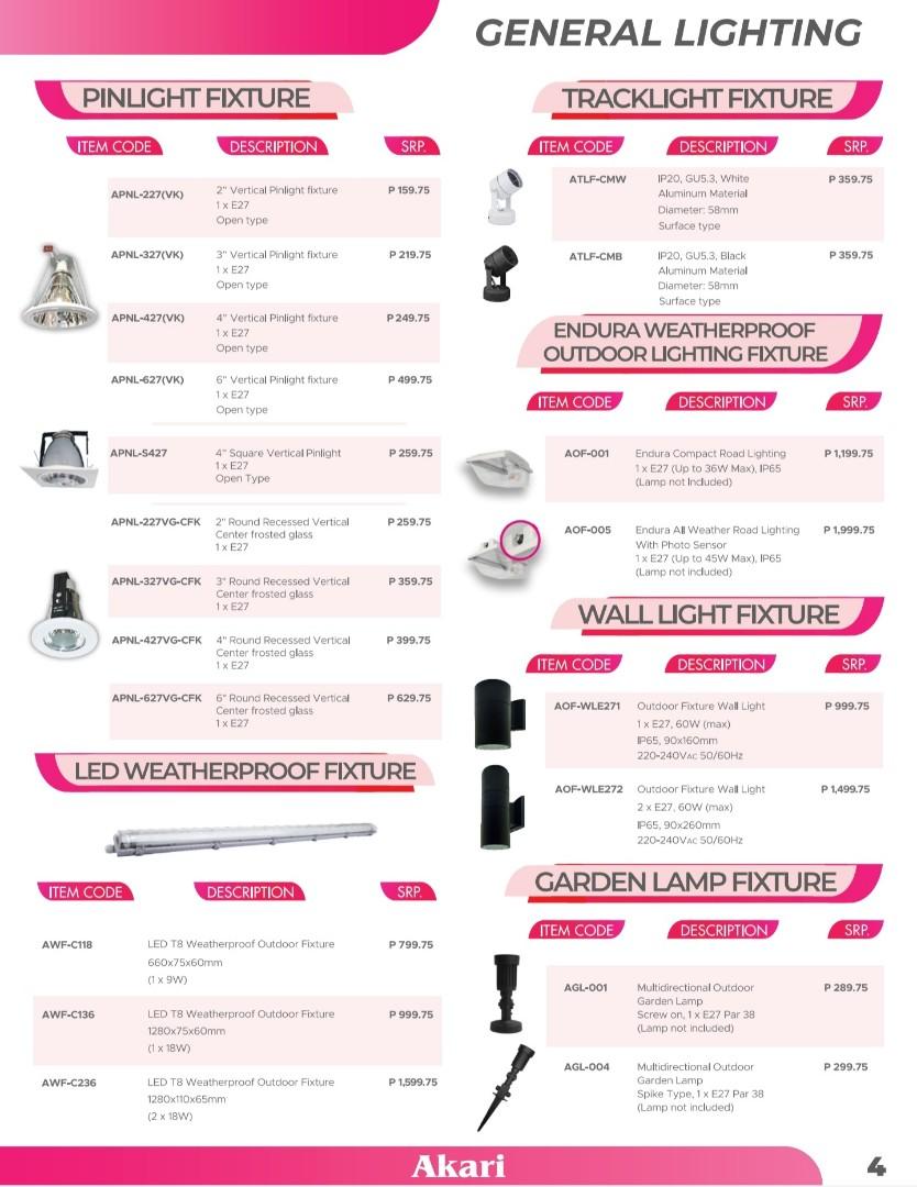 akari electrical products, Commercial & Industrial, Construction ...