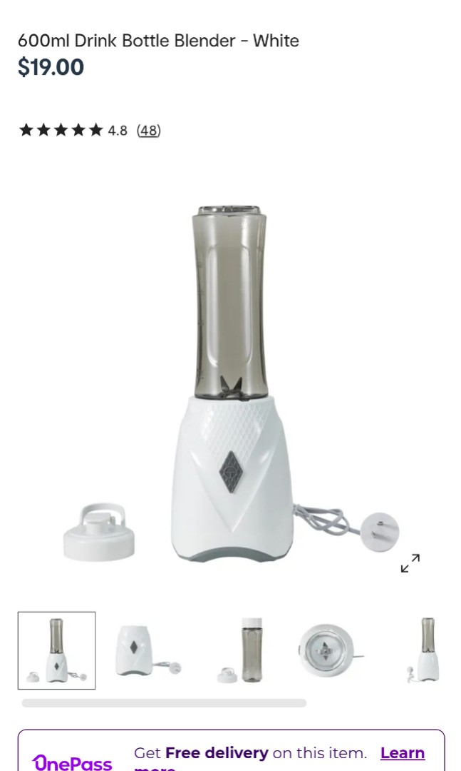 ANKO BOTTLE BLENDER 600ML, TV & Home Appliances, Kitchen Appliances ...
