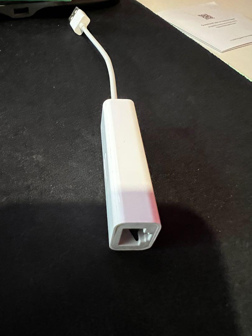 Apple USB Ethernet Adapter, Computers & Tech, Parts & Accessories ...