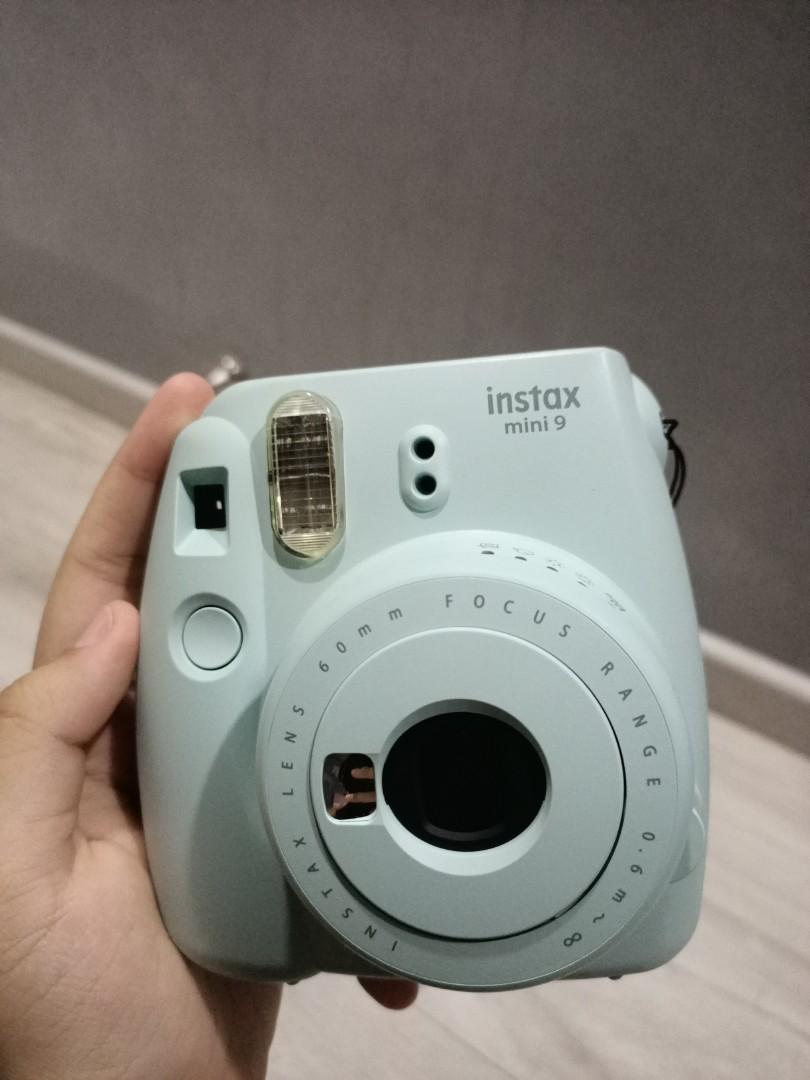 baby blue instax mini 9, Photography, Cameras on Carousell