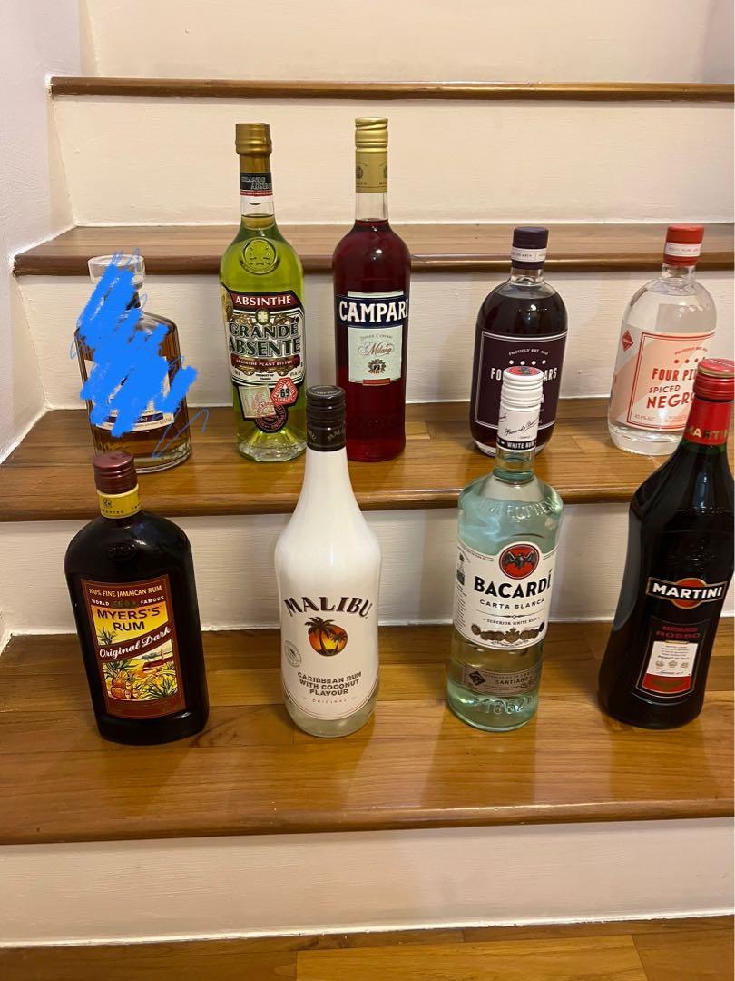 Bacardi Rum - 1 liter, Food & Drinks, Alcoholic Beverages on Carousell