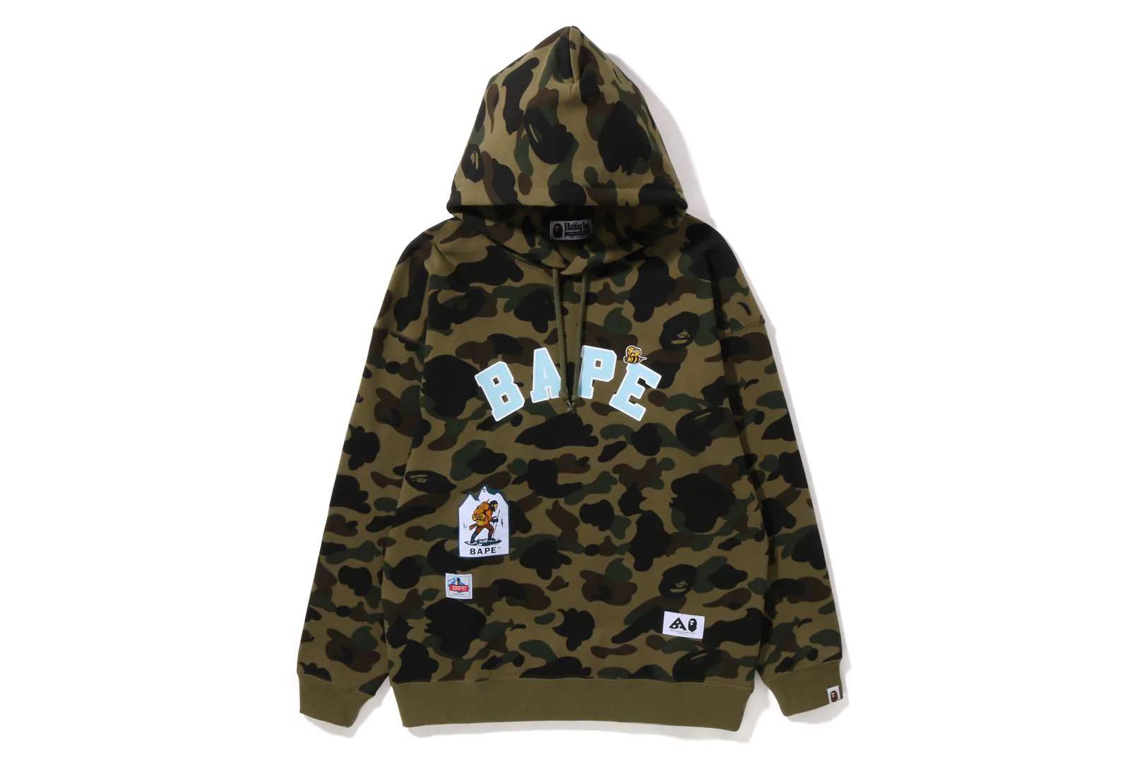 BAPE MULTI LABEL 1ST CAMO OVERSIZED HOODIE, Women's Fashion, Tops ...