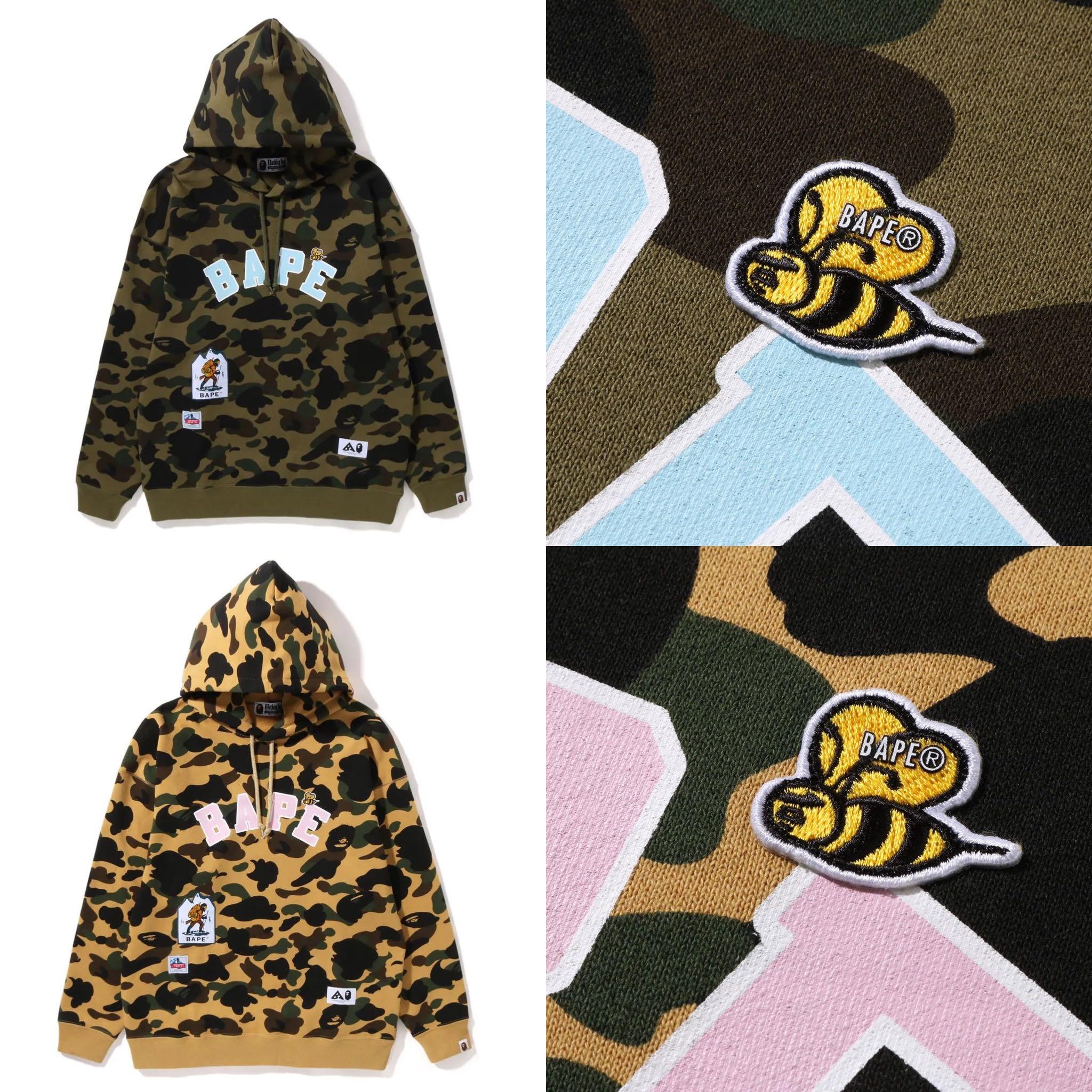BAPE MULTI LABEL 1ST CAMO OVERSIZED HOODIE, Women's Fashion, Tops ...