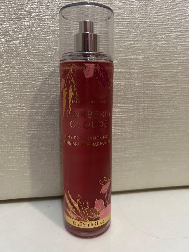 Bath and body works: pinkberry clouds fragrance mist, Beauty & Personal ...