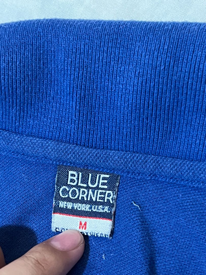 Blue Corner Unisex Polo Shirt, Men's Fashion, Tops & Sets, Tshirts ...
