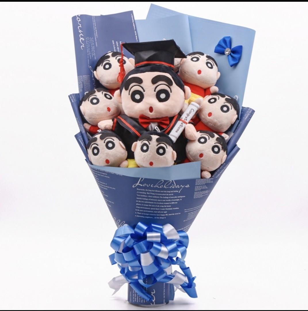 Bouquet : Graduation ( Peppa Pig / Snoopy / AnPan / Cinnamoroll ...