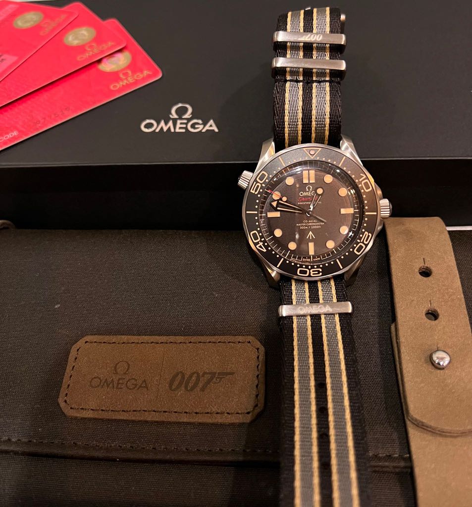 BRAND NEW Omega Seamaster JAMES BOND 007 limited edition., Luxury ...